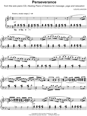 "Perseverance" Sheet Music - 1 Arrangement Available Instantly - Musicnotes