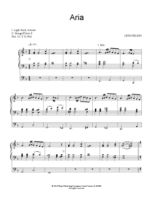 "Aria" Sheet Music - 1 Arrangement Available Instantly - Musicnotes