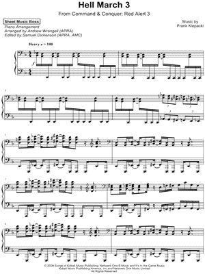 "Hell March 3" Sheet Music - 1 Arrangement Available Instantly - Musicnotes