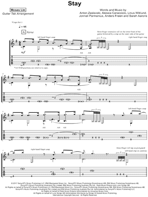 "Stay" Sheet Music - 13 Arrangements Available Instantly - Musicnotes
