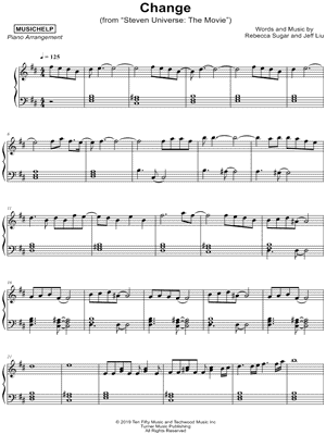 "Change" Sheet Music - 3 Arrangements Available Instantly - Musicnotes