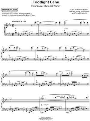 "Footlight Lane" Sheet Music - 2 Arrangements Available Instantly ...