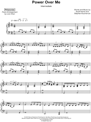 "Power Over Me" Sheet Music - 2 Arrangements Available Instantly ...