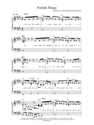 "Foolish Things" Sheet Music - 1 Arrangement Available Instantly ...