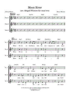 "Moon River" Sheet Music - 83 Arrangements Available Instantly - Musicnotes